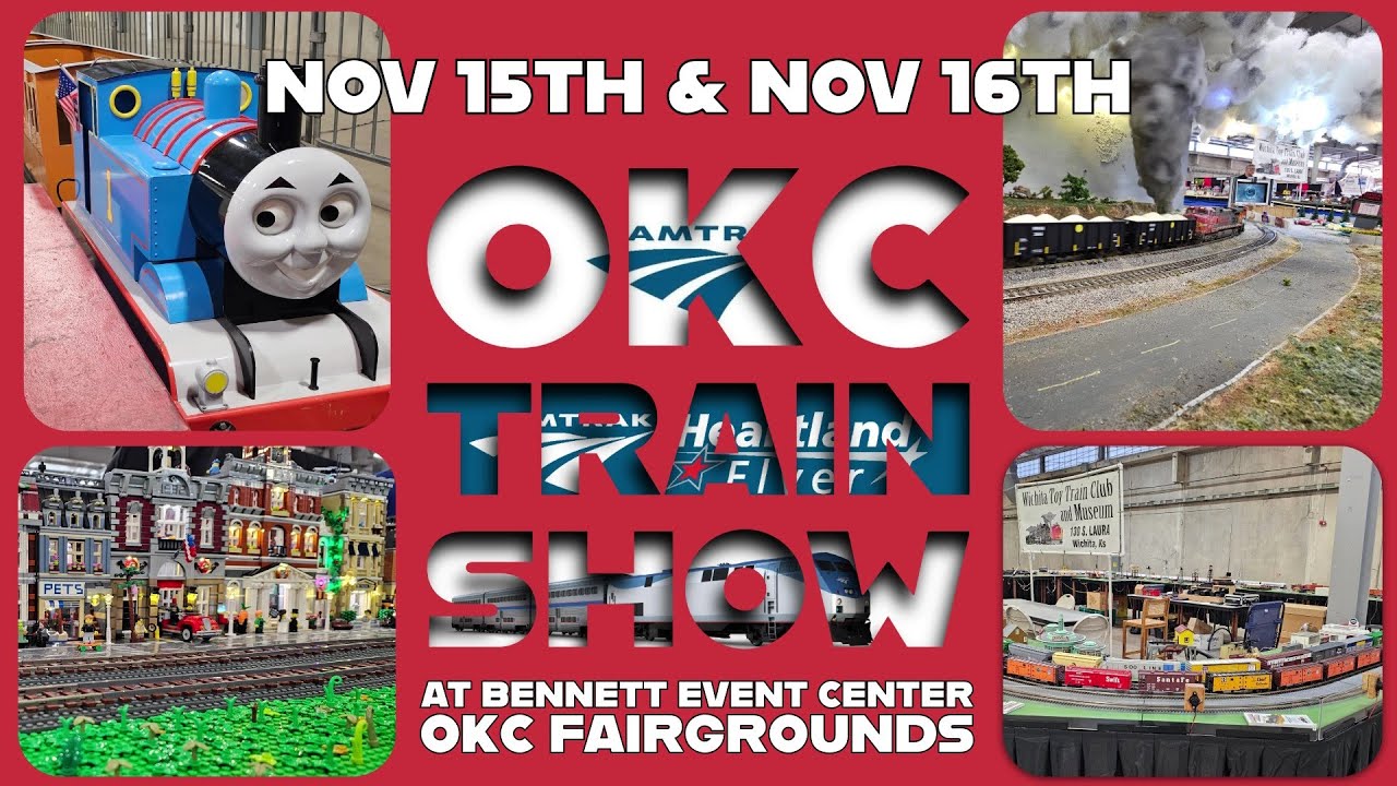 Don't miss the OKC Train Show Nov 15th and 16th 2025! - YouTube