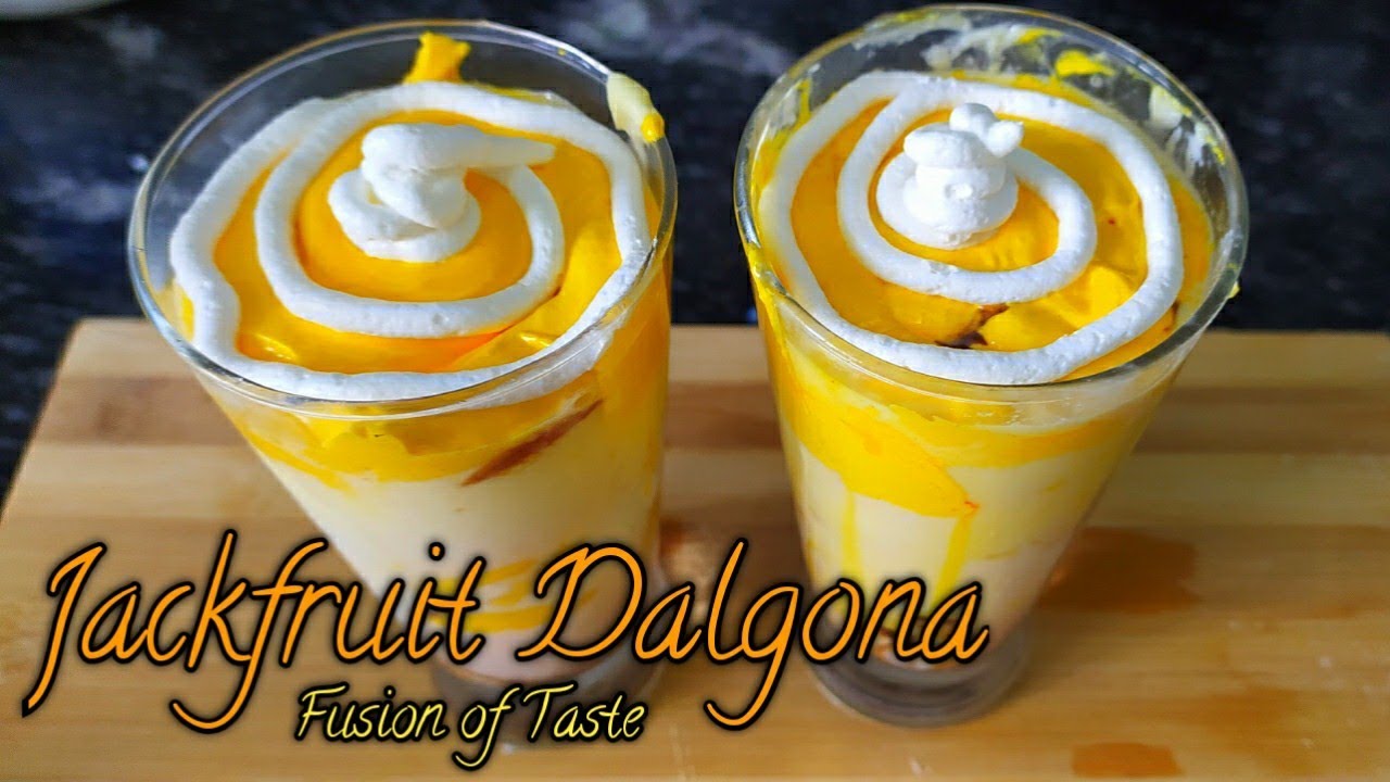 Jackfruit dalgona | trending dalgona | how to make dalgona | whipped ...
