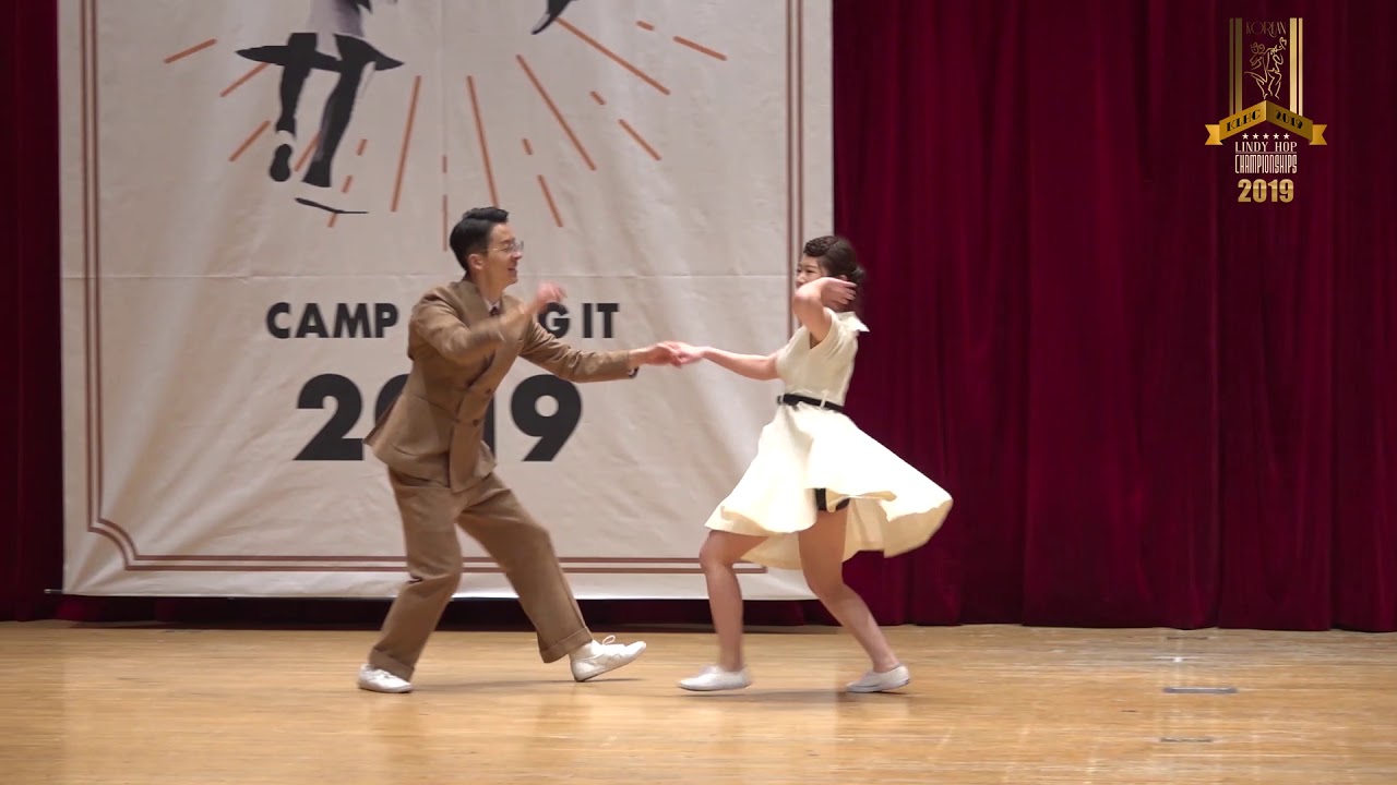 KLHC 2019 Lindy Hop Classic (couple) : Taylor shim / Laura Hong - YouTube