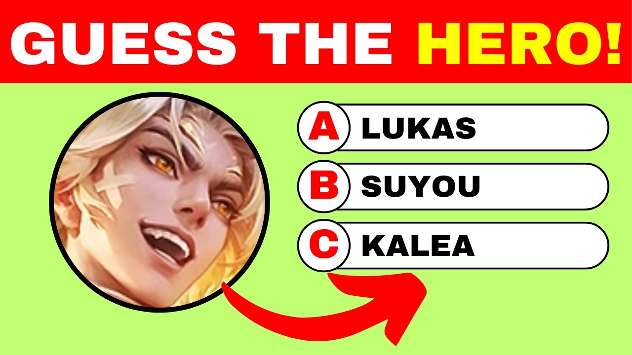 Mobile Legends Quiz Guess the Hero in 3 second | Triva mobile legends ...