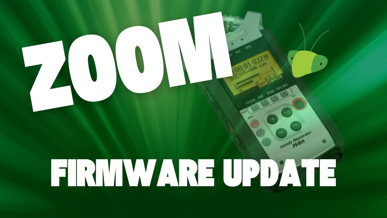 How to update the Firmware on a Zoom H4n - YouTube