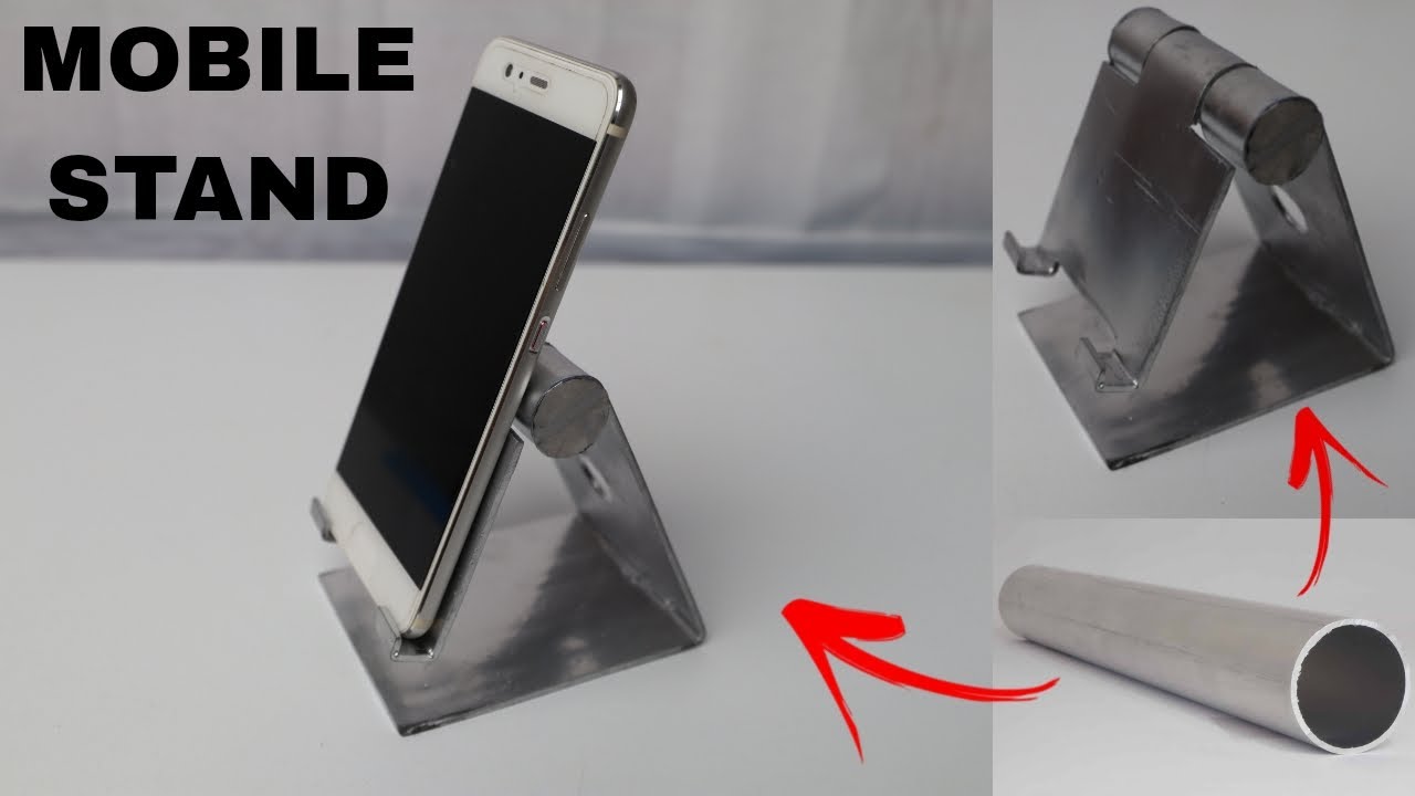 DIY PVC Pipe Mobile Holder : Stylish and Functional Phone Stand ...