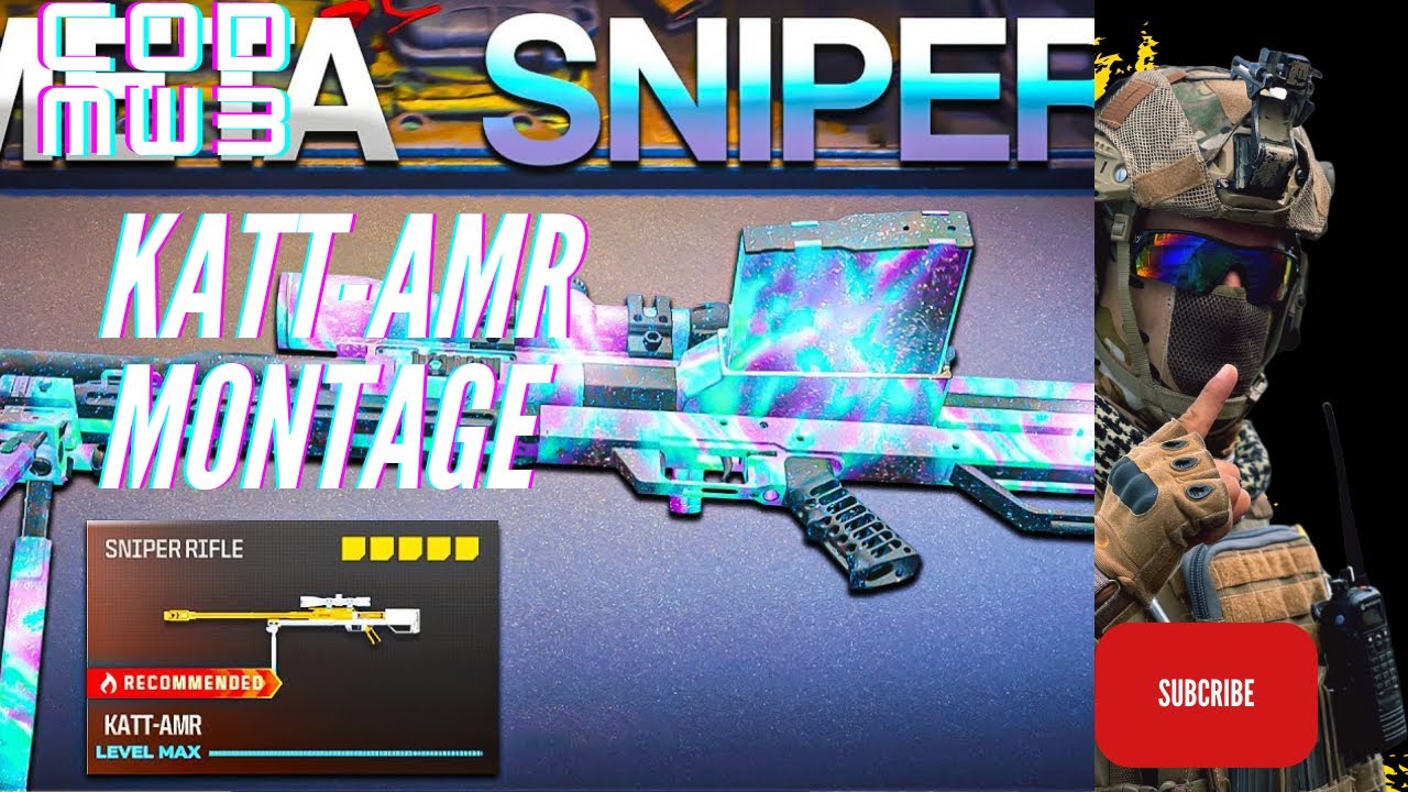 Mastering the Sniper in COD MW3 - KATT-AMR Montage - YouTube