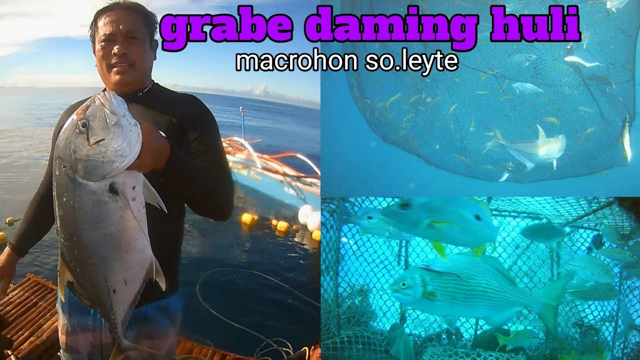 super fishing trap(bunsod)grabe daming huli/macrohon so.leyte - YouTube