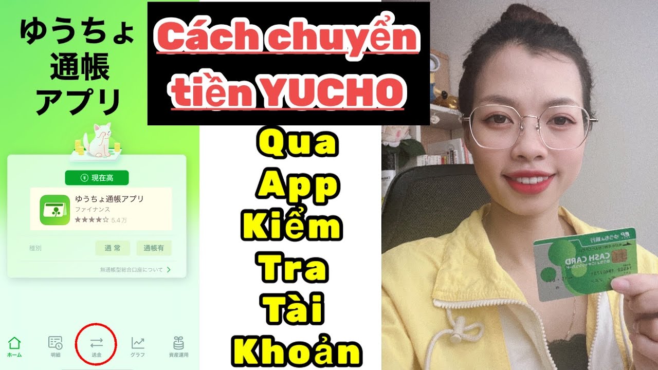 Hướng Dẫn Chuyển Tiền Yucho Bằng App Kiểm Tra Tài Khoản Yucho Tsucho ...