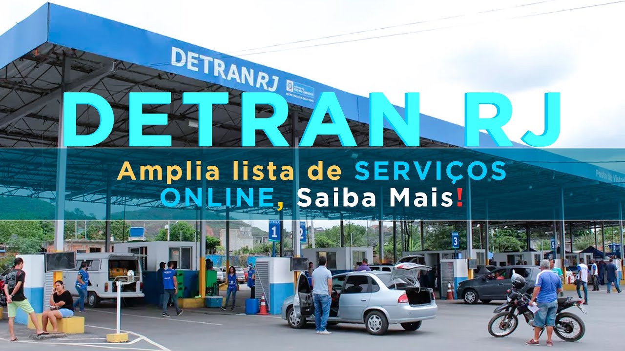 DETRAN RJ Amplia lista de SERVIÇOS ONLINE, Saiba MAIS - YouTube