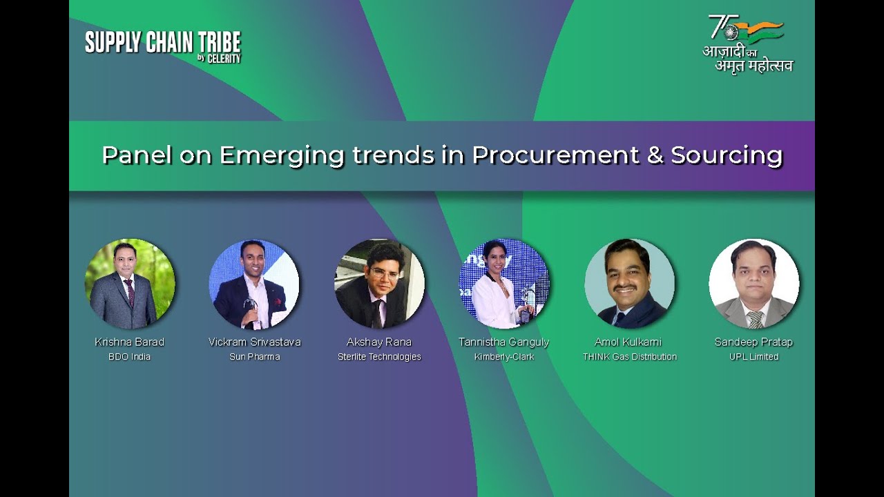 Panel on Emerging trends in Procurement and Sourcing - YouTube