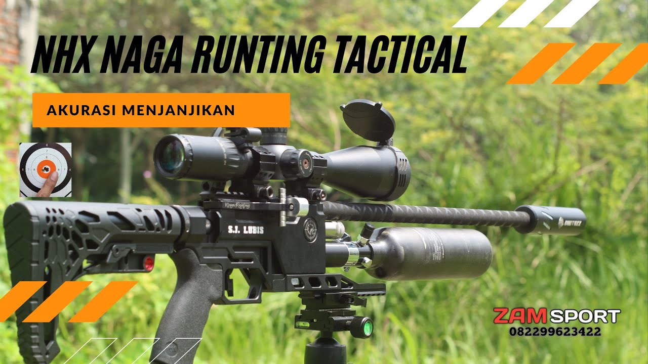 NHX NAGA RUNTING TACTICAL TES AKURASI | CHAMBER MANTAP - YouTube