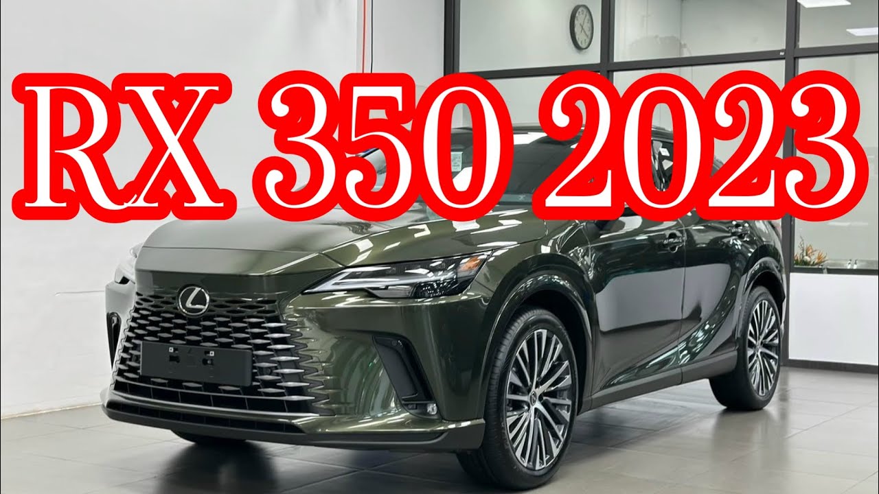 Lexus RX 2023 Màu Xanh 6X4 (Terrane Khaki) Nội Thất Nâu 48 #rx #rx350 # ...