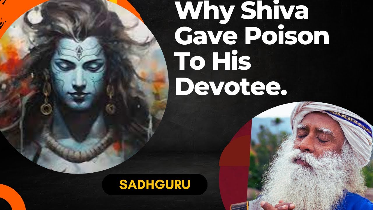 Why Siva Gave Deadliest Poison . #isha #ishafoundation #adiyogi # ...