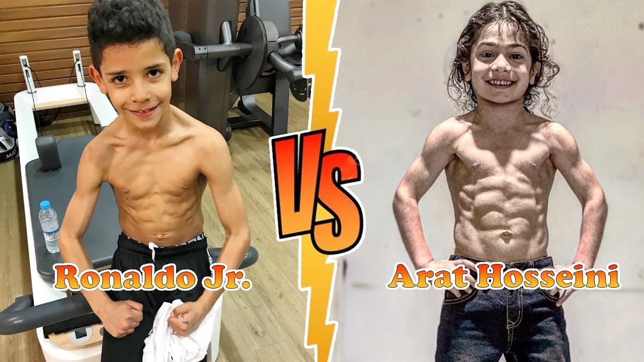 Cristiano Ronaldo Jr. (Mini CR7) VS Arat Hosseini (Mini Messi ...
