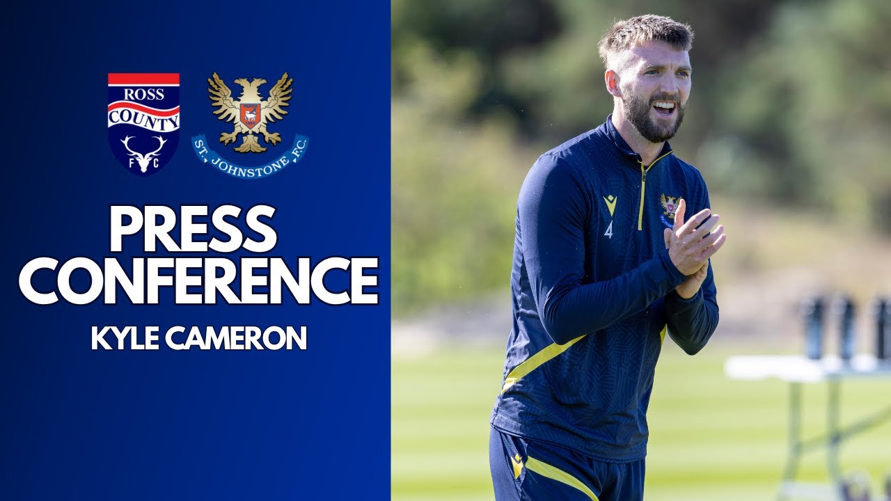 Kyle Cameron || Ross County press conference - YouTube