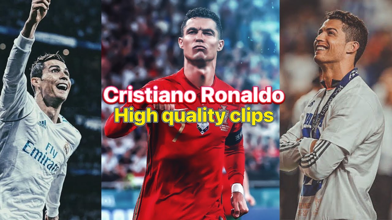 Cristiano Ronaldo high-quality clips for editing - YouTube