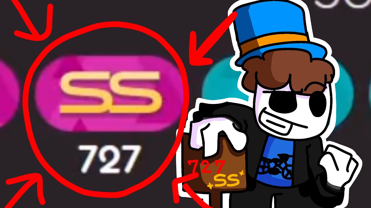 osu! 727 SS - YouTube