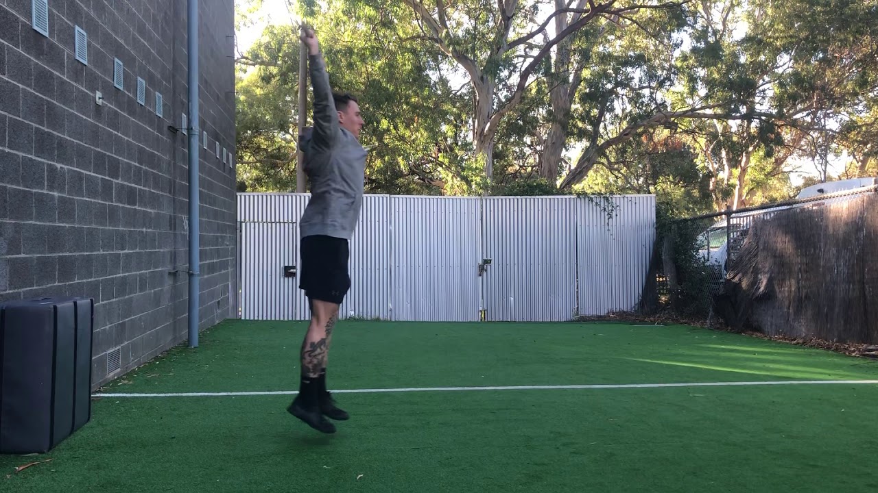 Plyometrics Phase 4: Double Leg Bound Progression - YouTube
