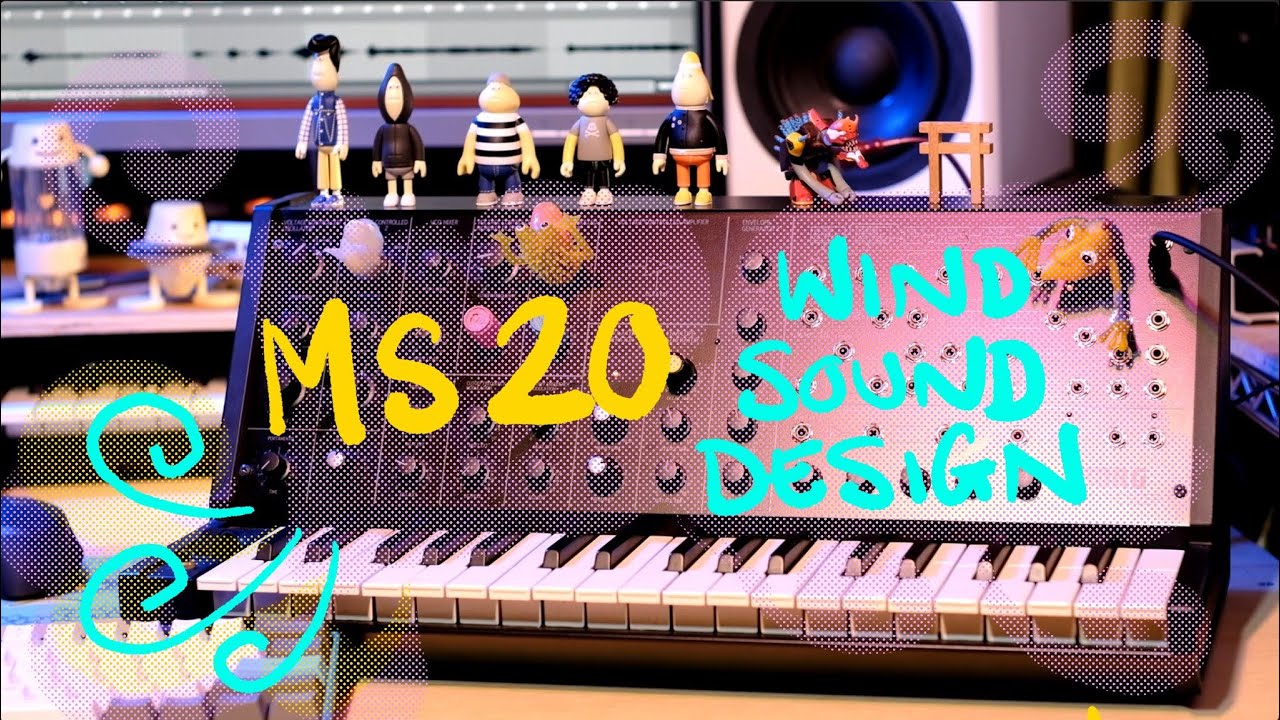 Wind sound design using Korg MS20 - YouTube