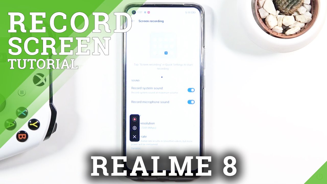 How to Record Screen in REALME 8 – Find Screen Recorder - YouTube