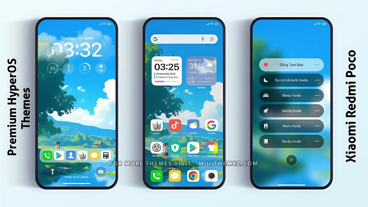 Xiaomi HyperOS New Theme Customization Custom Wall & New Widget ⚡ ...