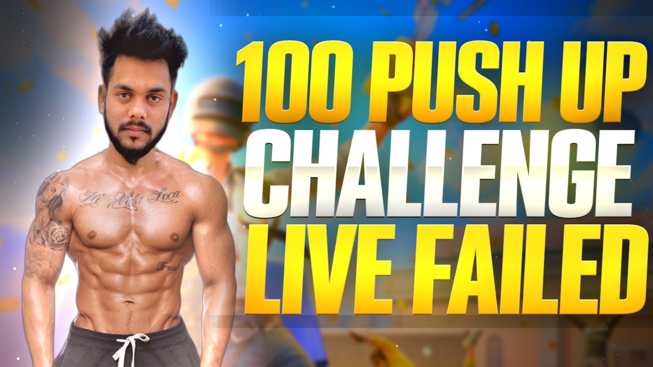 FAILED 100 PUSH-UPS CHALLENGE - I CHALLENGE @CarryMinati FOR IT 😂😂 ...