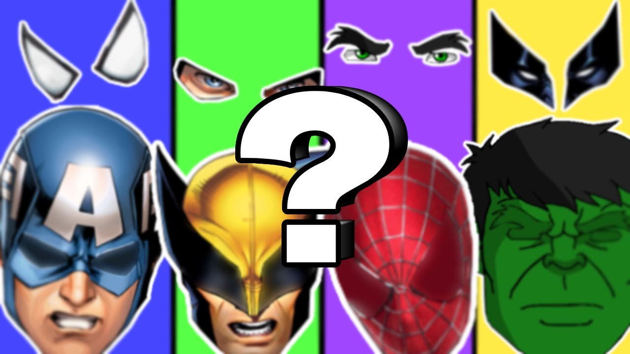 Wrong Eyes Superheroes | Team Spider-man Match The Eyes | Learn For ...