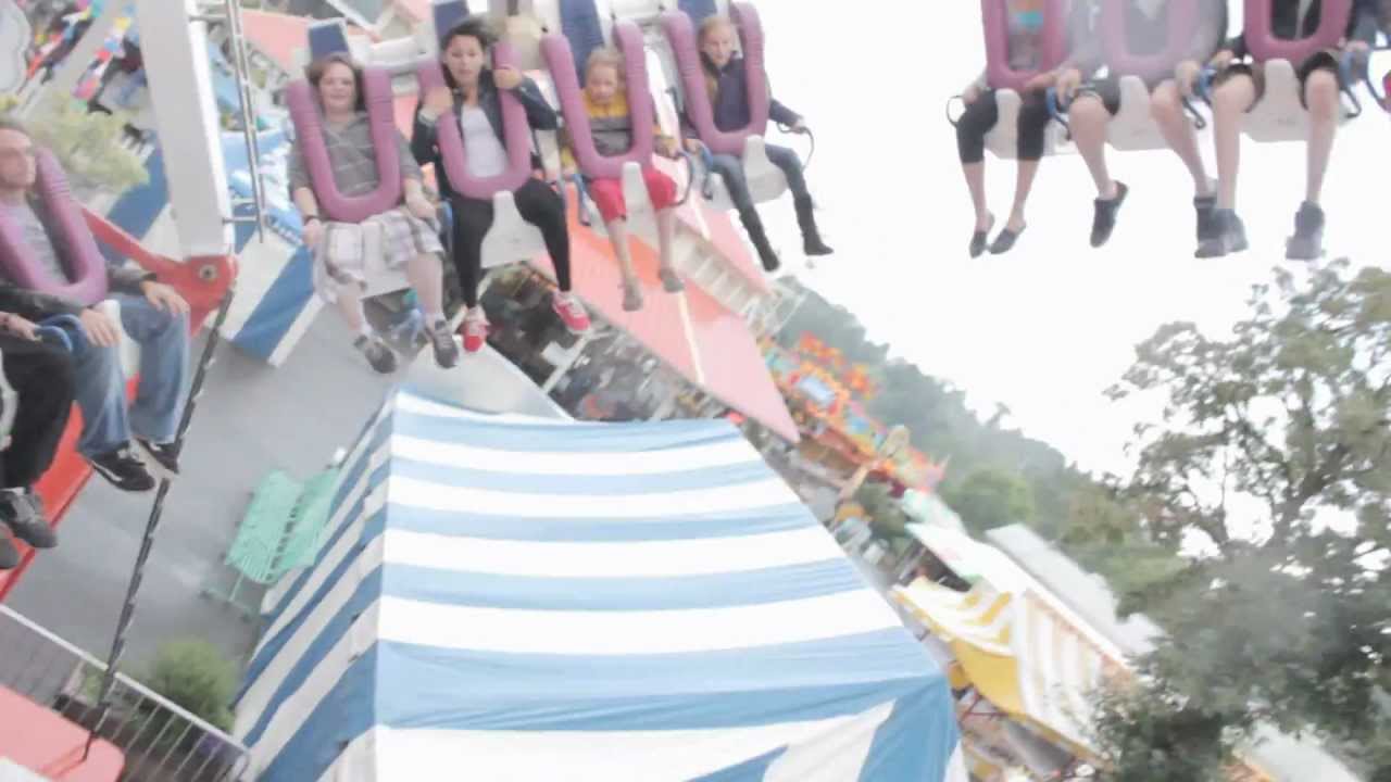 screaming eagle ride at oaks park - YouTube