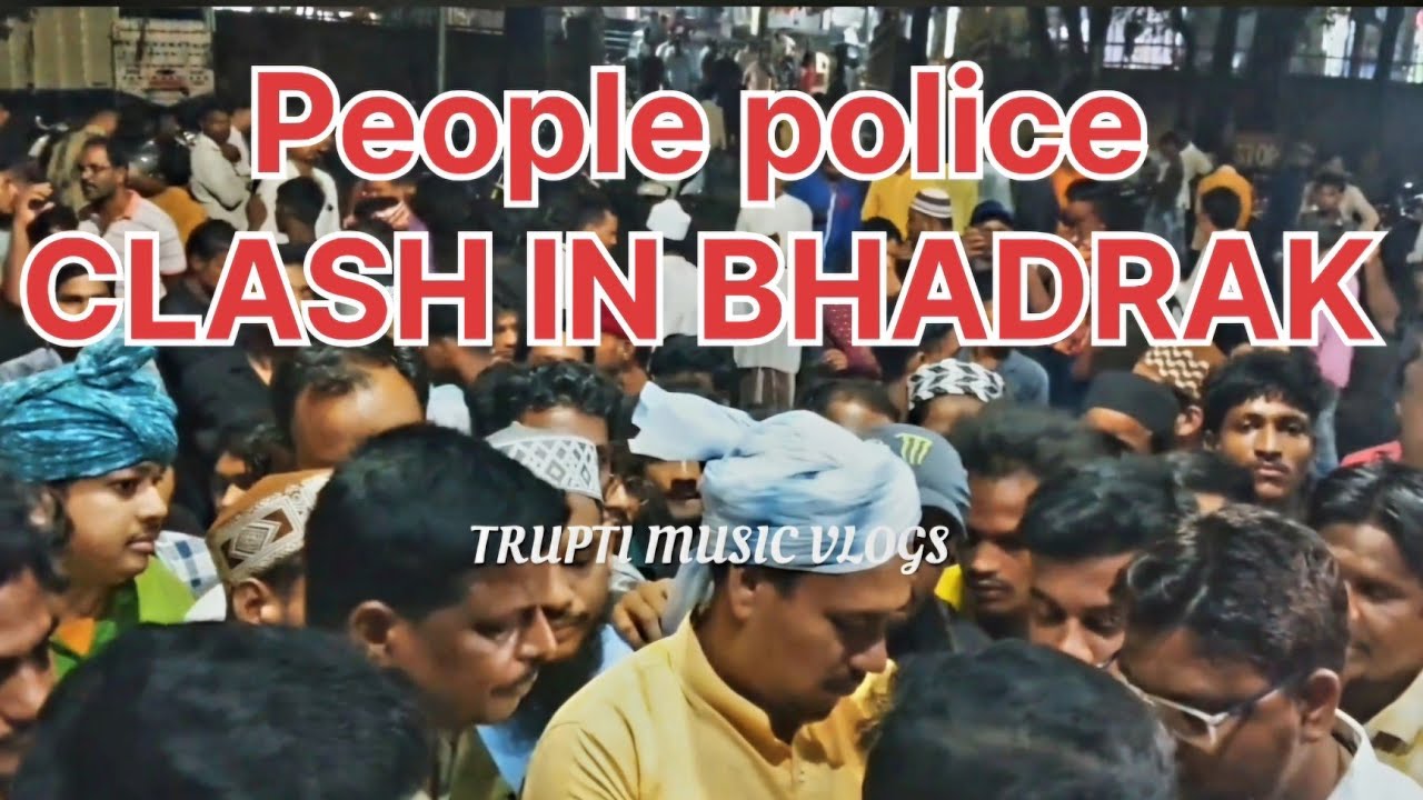 POLICE PEOPLE CLASH IN BHADRAK //BHADRAK NEWS// - YouTube