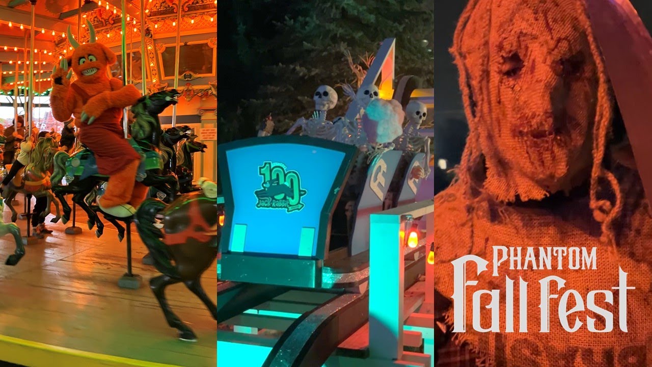 A Final Visit to Phantom Fall Fest! + Behind-the-Scenes Tours ...