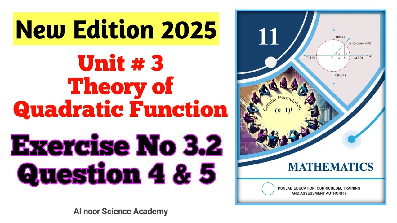 Class 11 Maths | Chapter 3 Exercise 3.2 Question 4,5 | New Book 2025 | Full Solution - YouTube