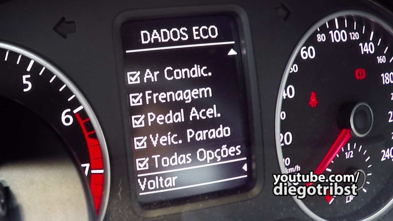Funções I-System VW FOX - Computador de Bordo - YouTube
