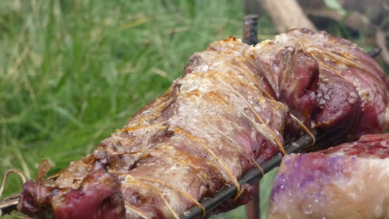 Fuego Sagrado. Asado en arroyo Marmol. Fabián José Mayoraz ''Chango ...