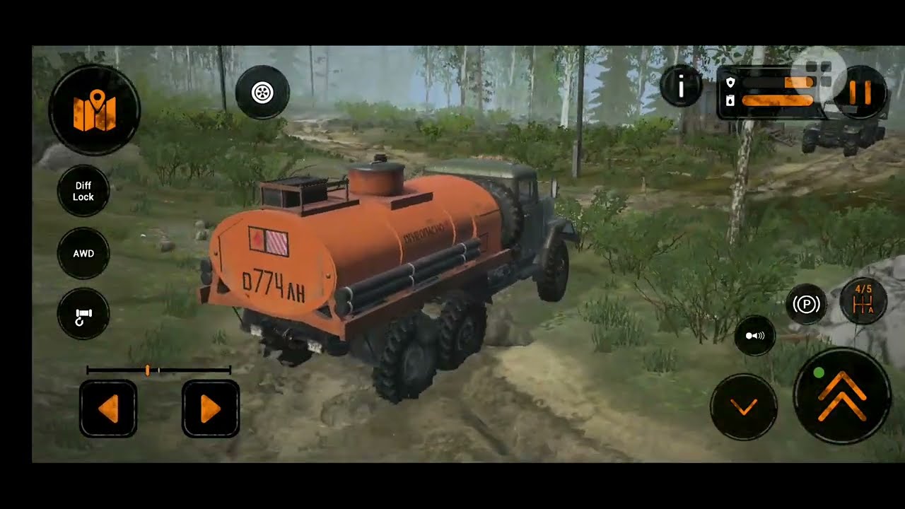 4K-Mudrunner : Repair & Refuel | Second mission of MudRunner | High ...