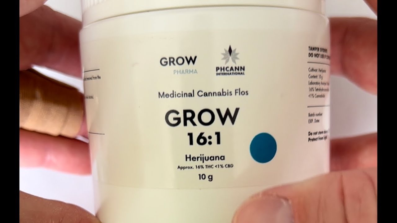 GROW 16:1 Herijuana 80% Indica 20% Sativa Medical Cannabis - YouTube