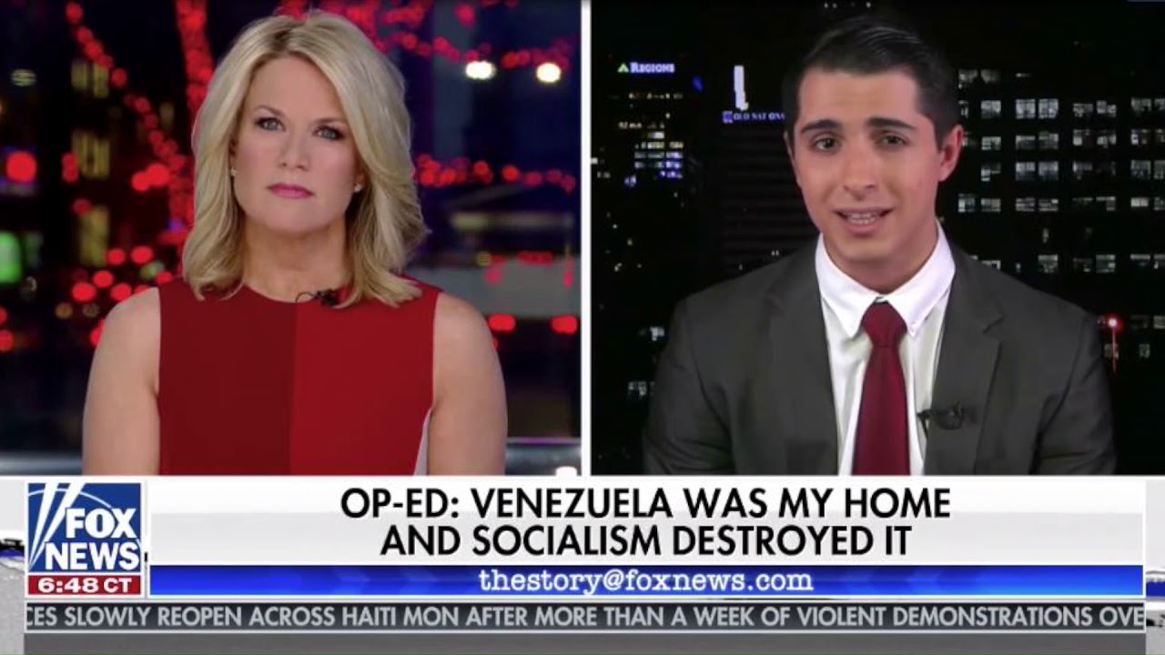 Fox News: "Socialism destroyed my home & it can destroy America too ...