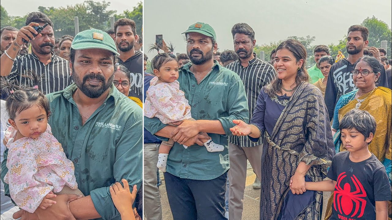 Manchu Manoj and Bhuma Mounika at Bhuma Ghat | Manchu Family Video ...