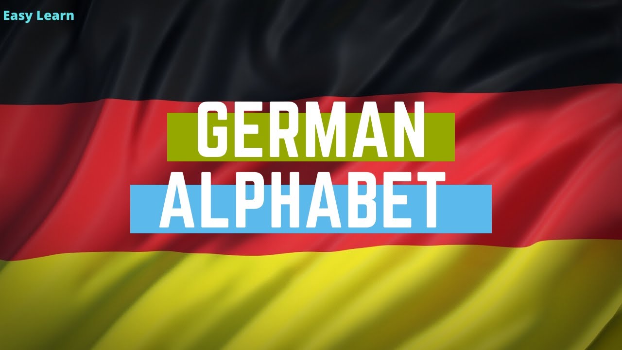 Lesson 1: The German Alphabet - German for berinners - YouTube