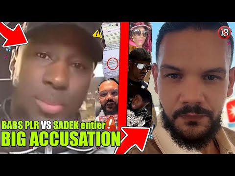 BABS PLR MEN4CE SADEK pour WERENOI, IL REPOND CLASH en LIVE, AFFAIRE HERITAGE, SADEK RÉAGIT (EXCLU)