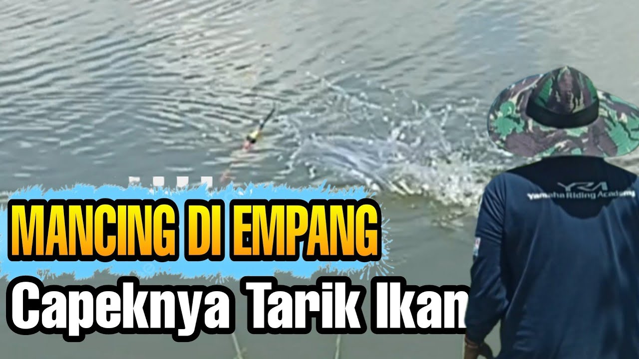 MANCING DI EMPANG, Capeknya Tarik Ikan // Part 2 - YouTube