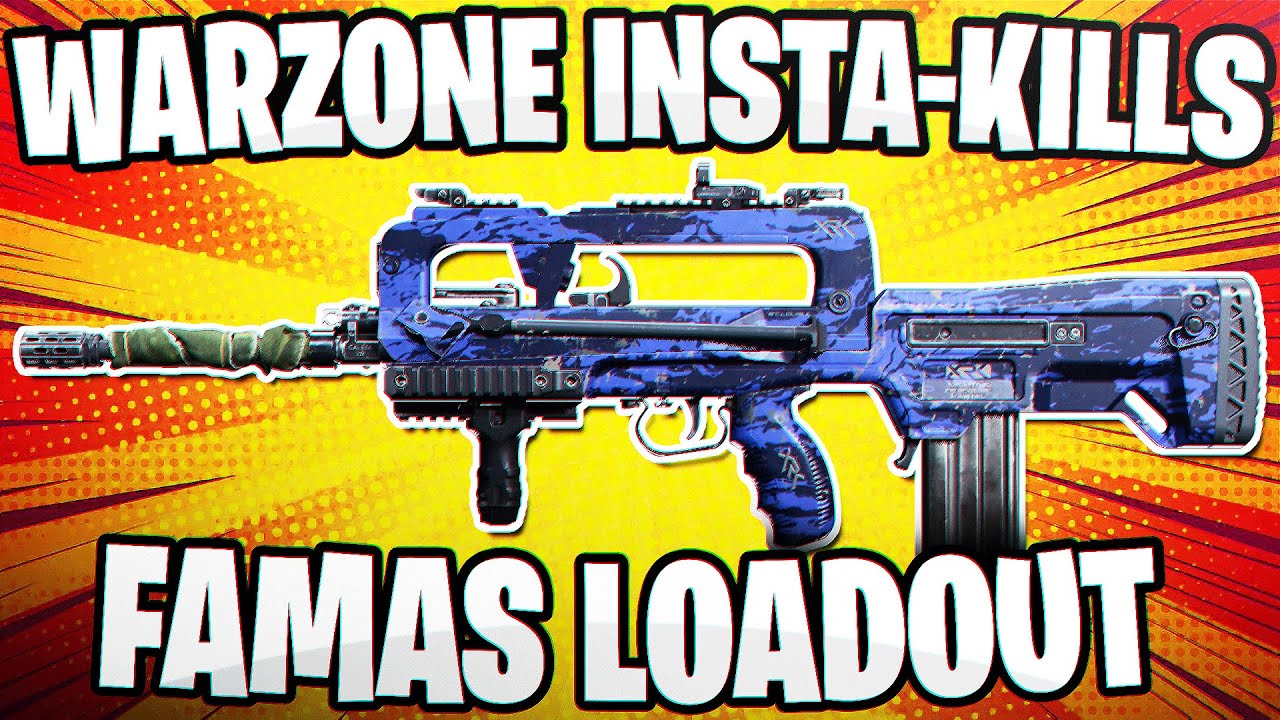 THIS FAMAS LOADOUT ACTUALLY INSTAKILLS... TRY IT! #FaZe5 (Warzone ...