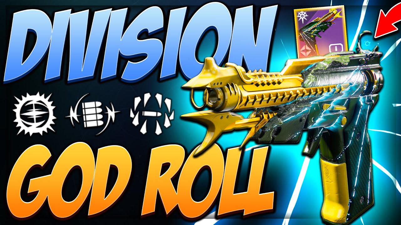Division Is REALLY GOOD (PvE God Roll) | Destiny 2 Heresy - YouTube