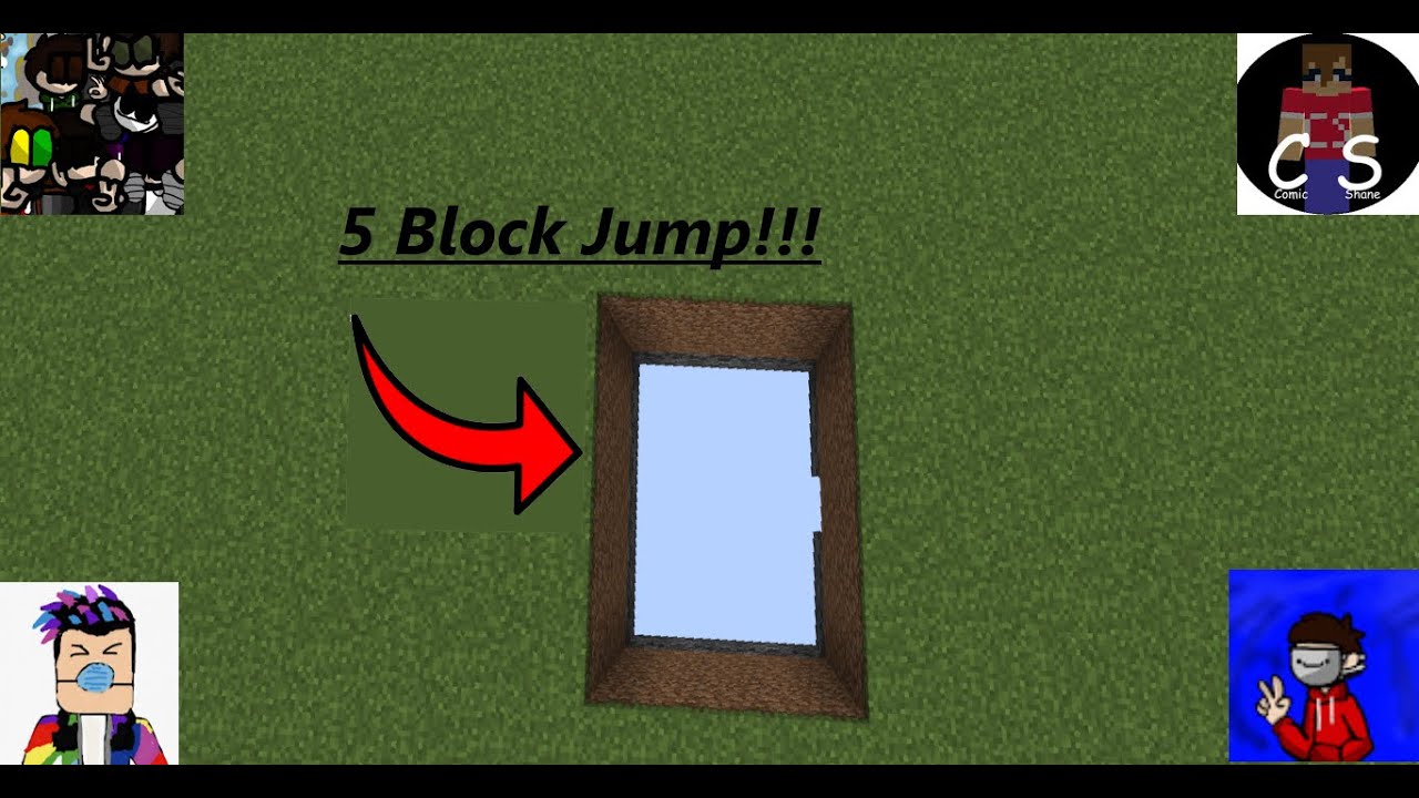 My Friends And I Try to Jump A 5 Block Jump!!! - YouTube
