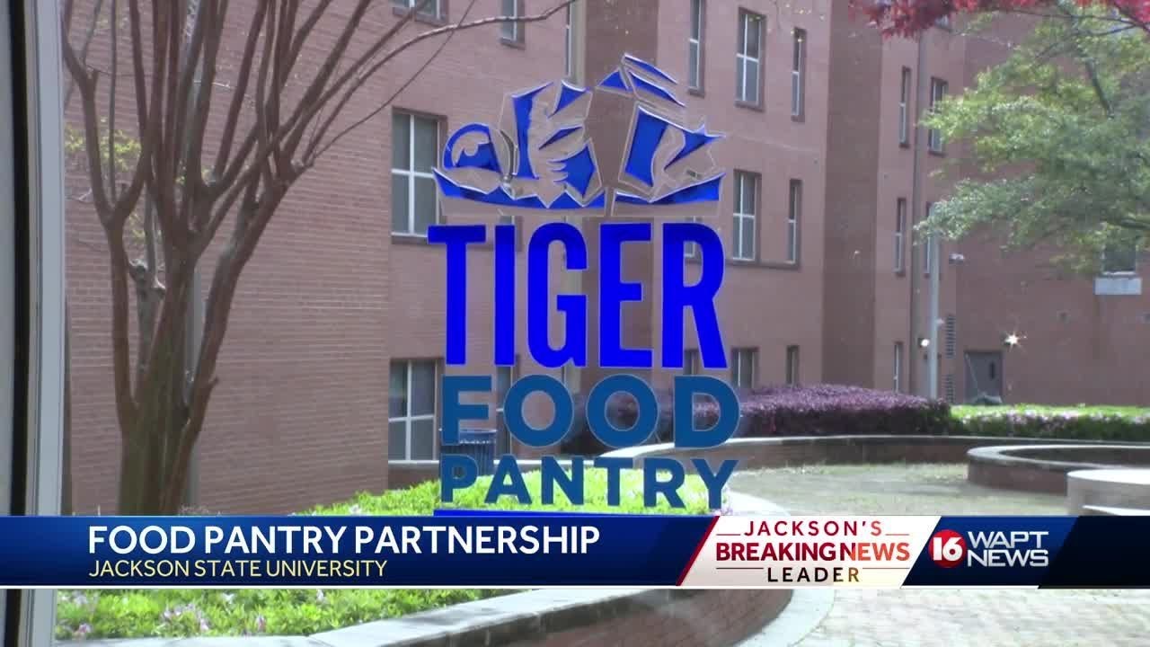 JSU teams with Kroger for student food pantry - YouTube