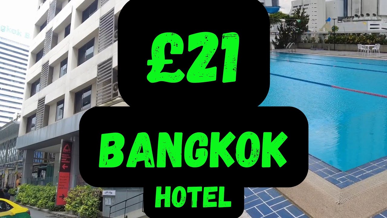 £21 Trinity Silom Hotel Bangkok With Access To A Roof Top Pool - Bang Rak Thailand - Cheap - YouTube