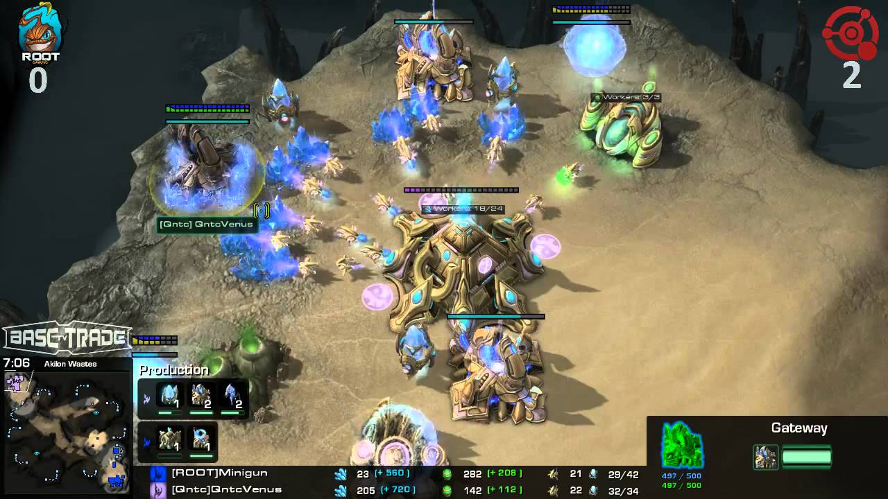 [Quantic]Venus(P) Vs. [ROOT]MINIGUN(P) G3 - 500$ QUANTIC vs. ROOT Bo9 ...