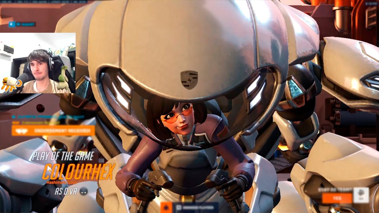 COLOURHEX WINSTON and DVA GAMEPLAY! POTG - OVERWATCH 2 SEASON 11 - YouTube