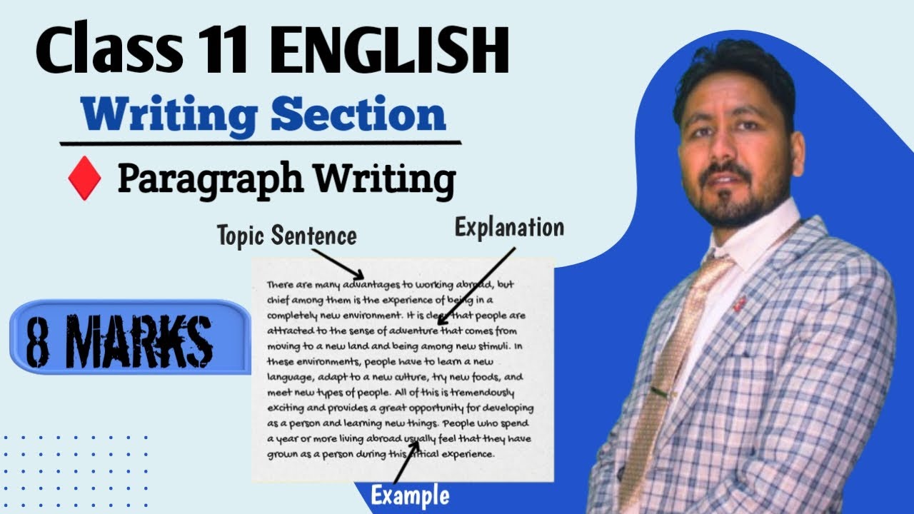 Paragraph Writing // Class 11 English Paragraph Writing // Tips to ...