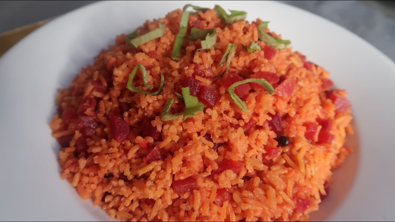 Debbie's Spiced Beets and Rice - YouTube