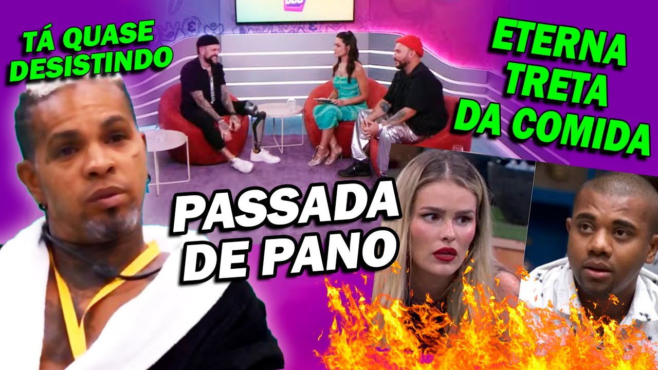 BBB24: RODRIGUINHO TÁ QUAAASE | YASMIN E DAVI, TRETA DA COMIDA ...
