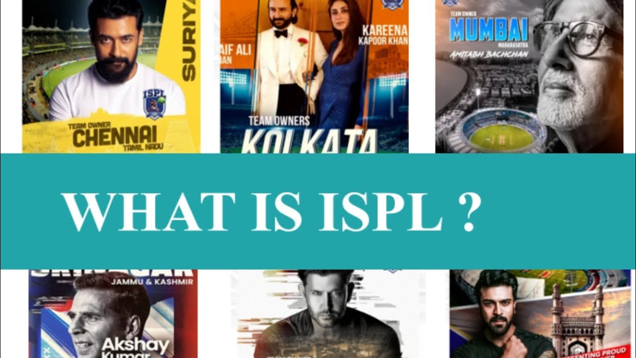 ISPL T10: Unveiling India's Street Cricket Stars@dbrjsoprts - YouTube