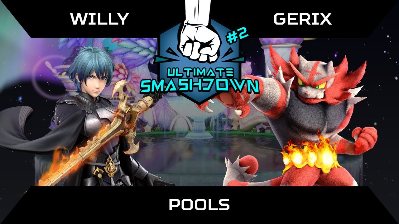 Ultimate Smashdown #2 | Pools - Gerix(Incineroar, Steve) vs. Willy ...
