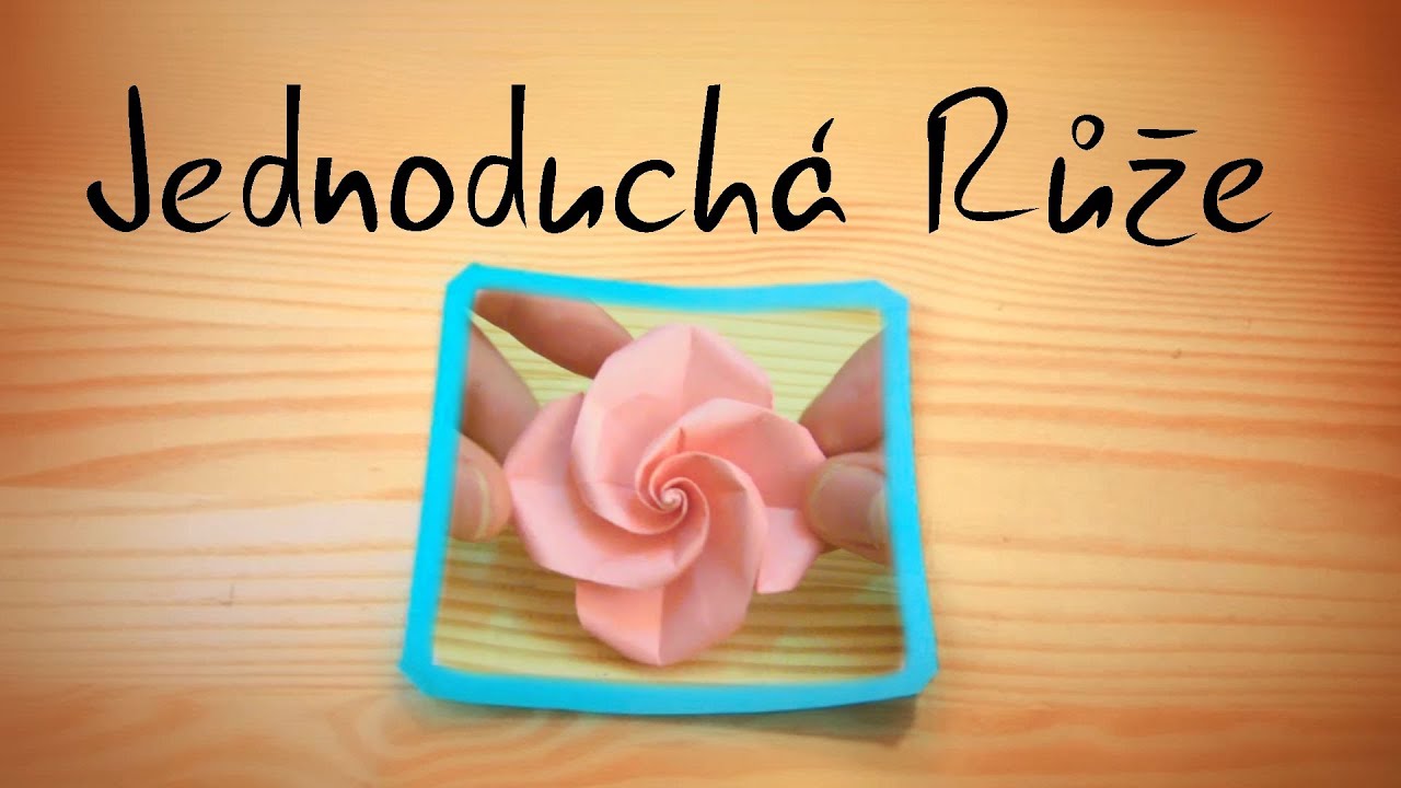Jednoduchá růže - YouTube